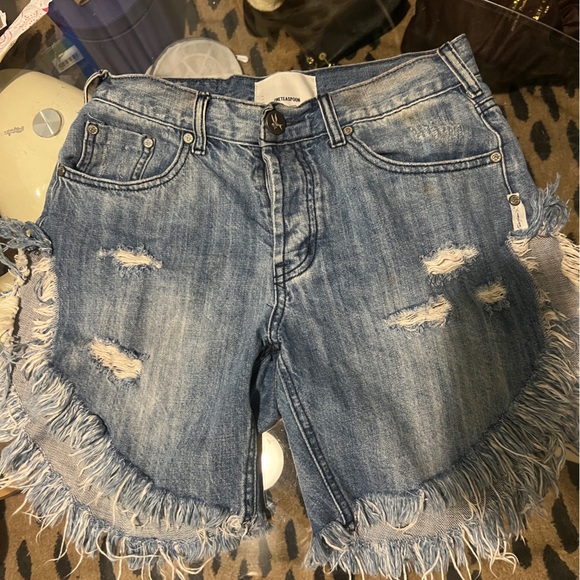 One Teaspoon | Shorts | One Teaspoon Denim Shorts | Poshmark